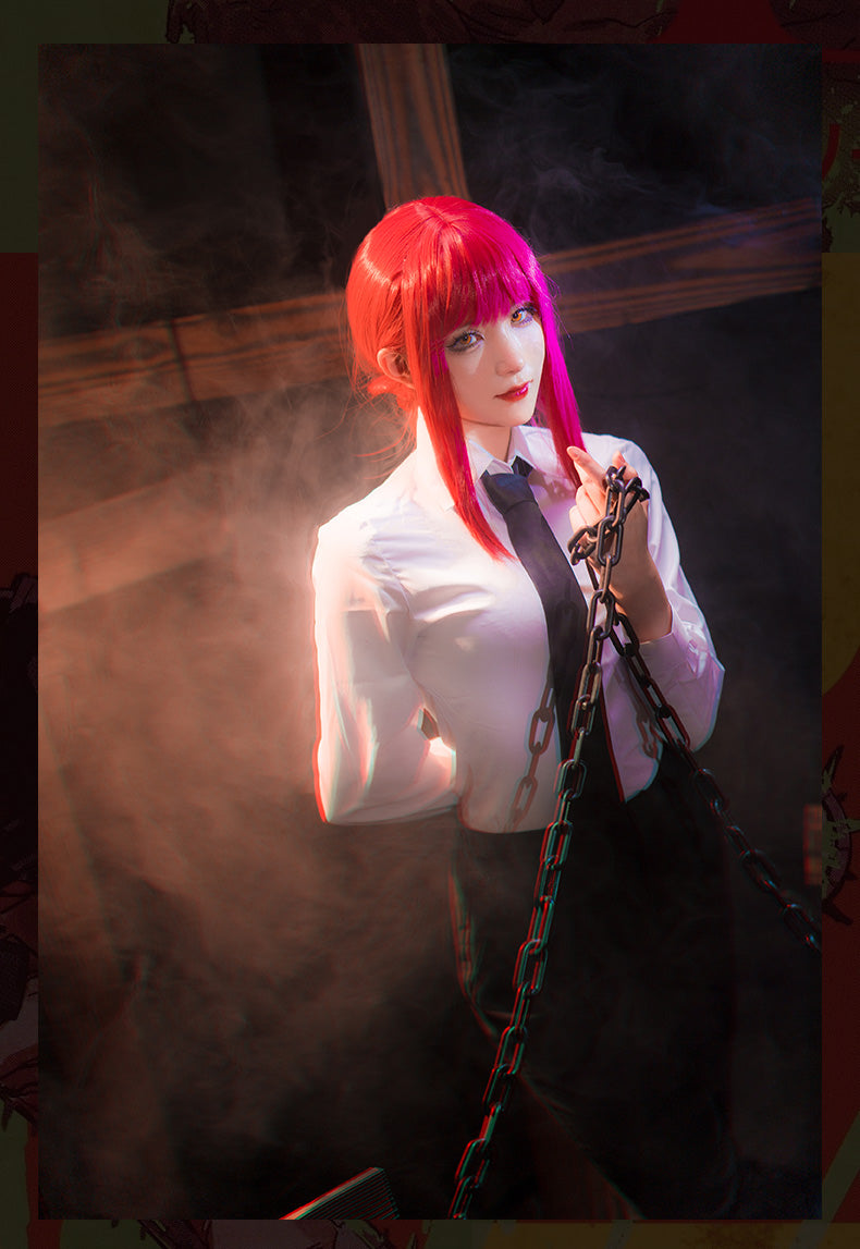 【Chainsaw Man】Makima Cosplay Costume Full Set – moecosplay
